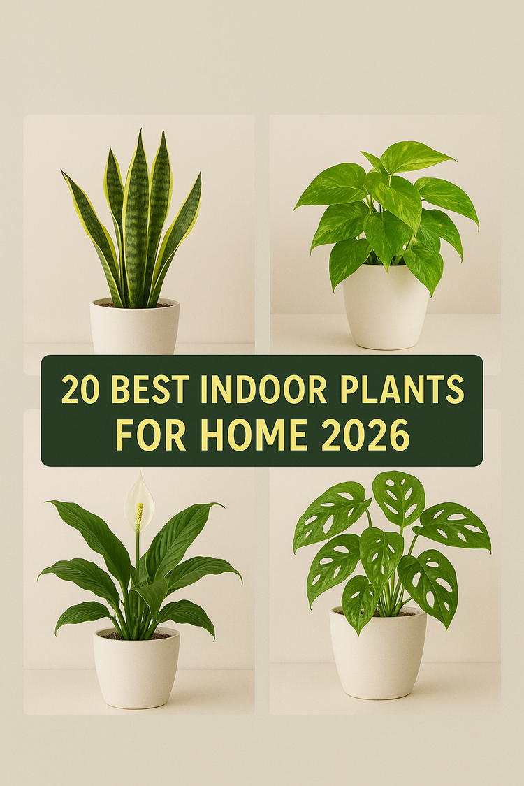 20 Best Indoor Plants for Home 2026 | Fresh Air & Decor – Plant Orbit