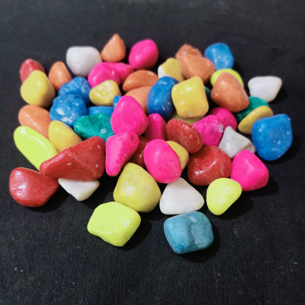 Multi-Color Decorative Pebble Stones (100 g) – plant-orbit